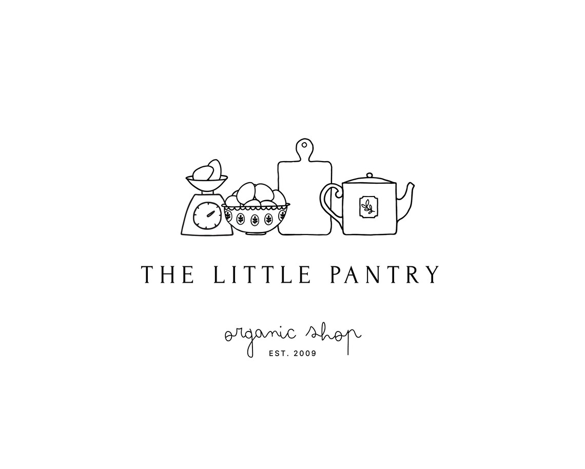 Premade Logo Logo Design Premade Logo Template Rolling Pin - Etsy