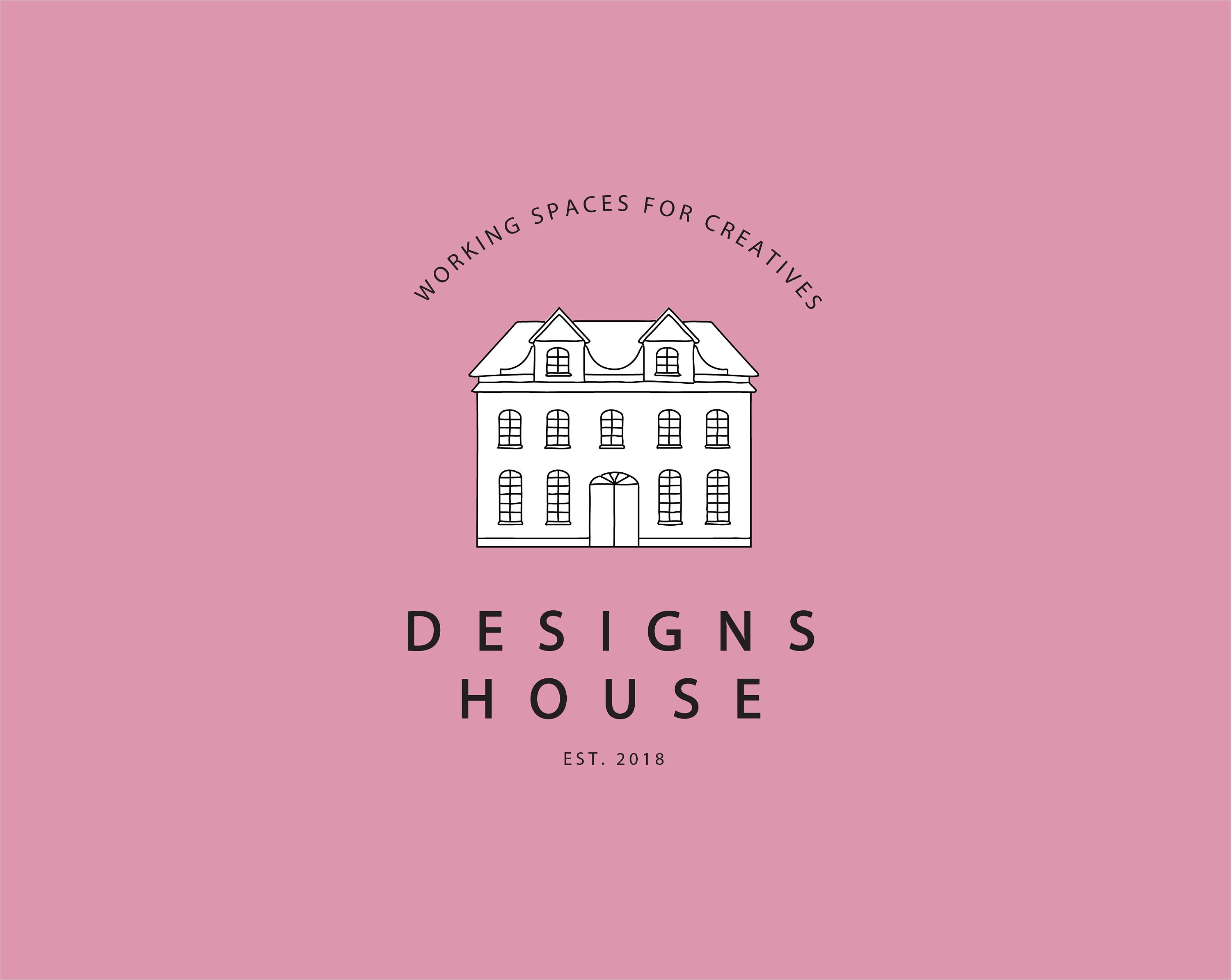 Premade Logo Stamp logo House Logo Design Premade Logo | Etsy