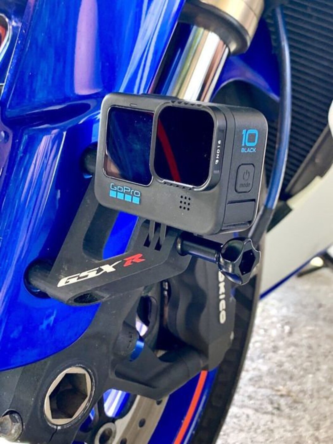 Gopro ACTION CAM Support for SUZUKI Gsx R Gsxr Motorcycle Mudguard - Etsy