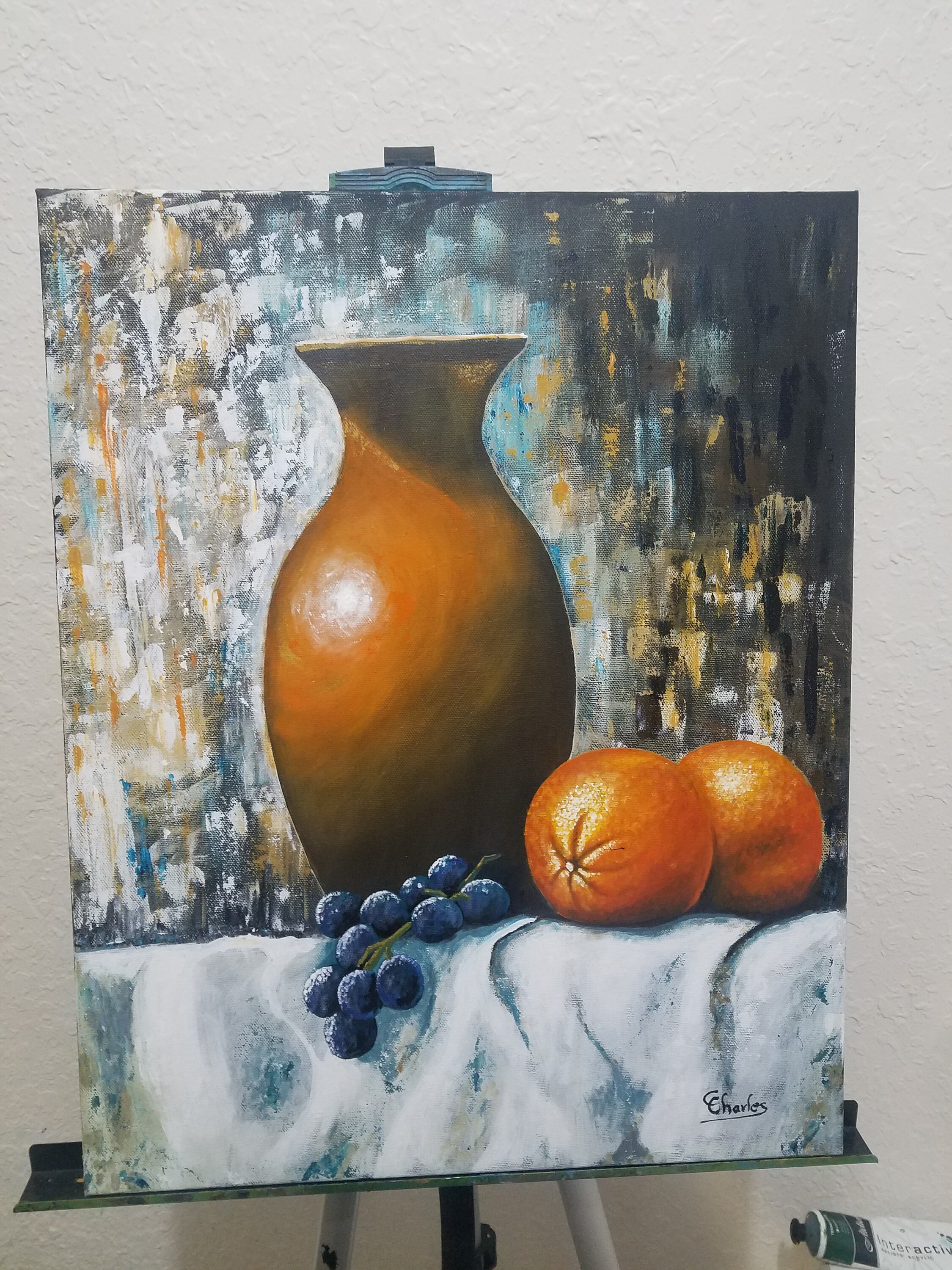 STILL LIFE - Fruits & Pot - Etsy