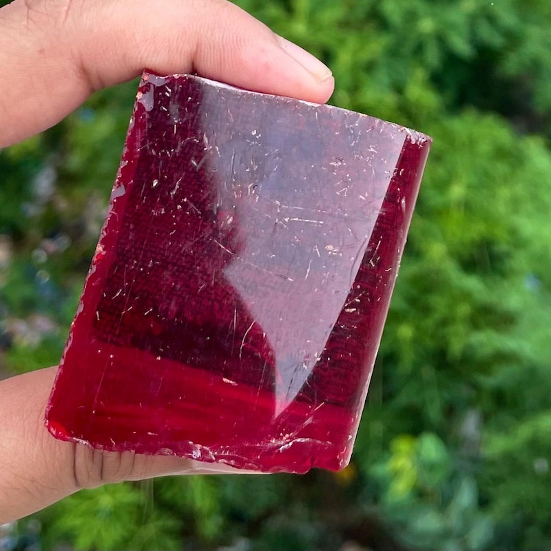 Raw Uncut Ruby - Etsy