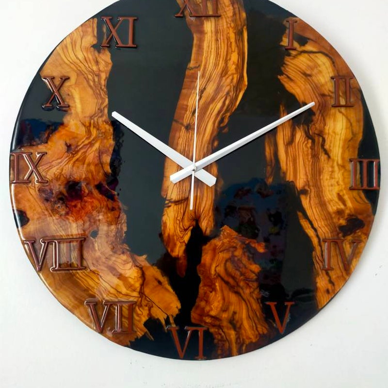 Epoxy Resin Clock - Etsy
