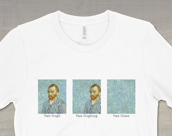 Van Gogh Funny Shirt - Etsy