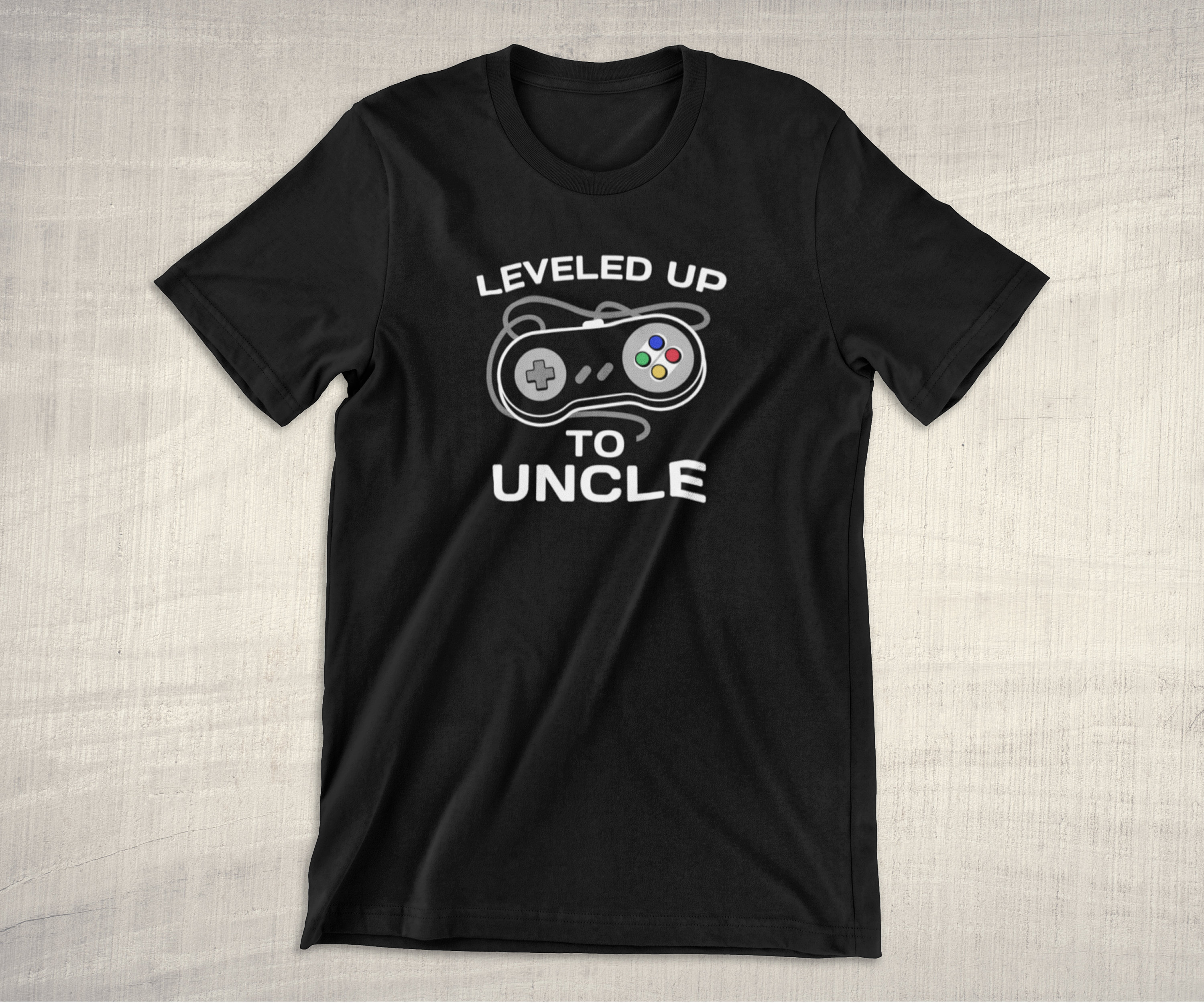 Leveled up to New Uncle T-shirt, Gift for Uncle, Pregnancy Reveal to ...