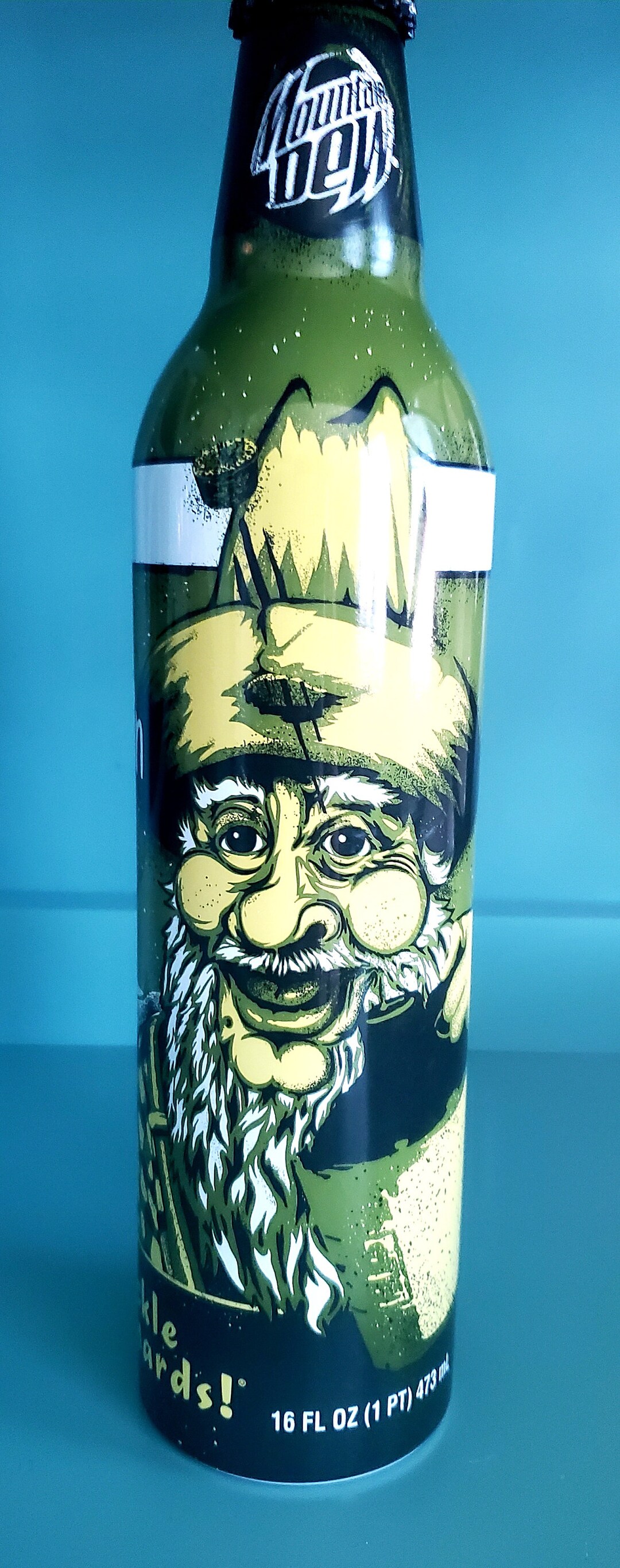 Mt. Dew Bill Hilly Green Label Art by Peat Wollaeger - Etsy