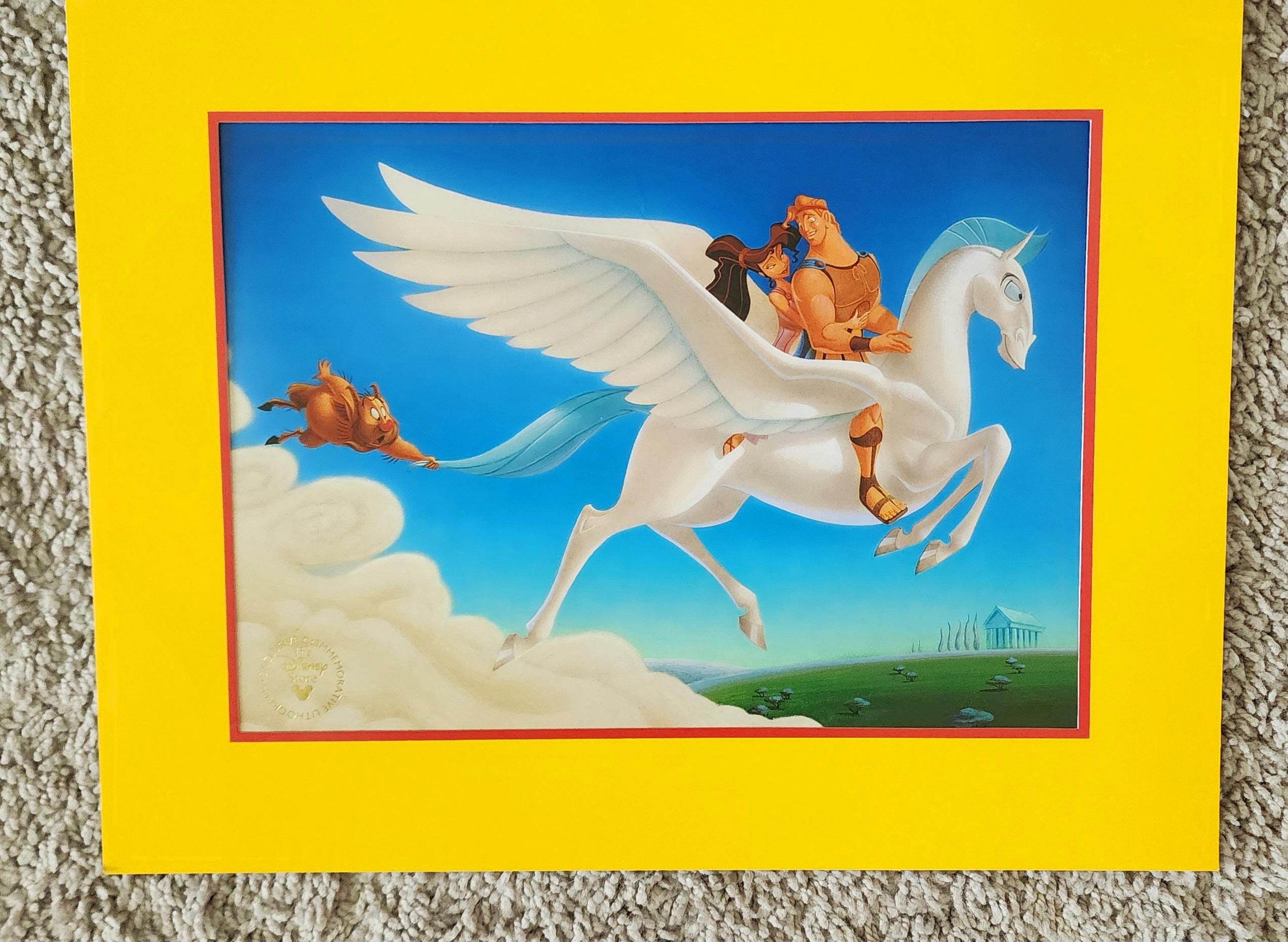 Vintage 1997 Hercules Exclusive Commemorative Lithograph Portfolio - Etsy