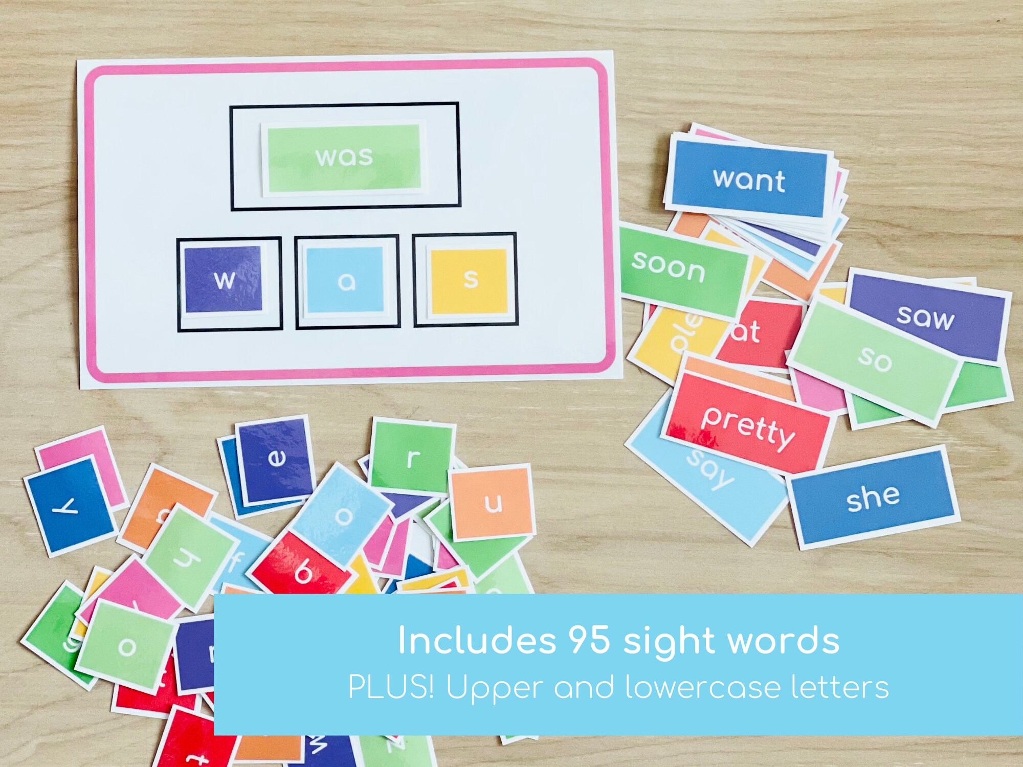 Dolche Nouns Words Printable,sight Words for Preschool, Sight Words for ...