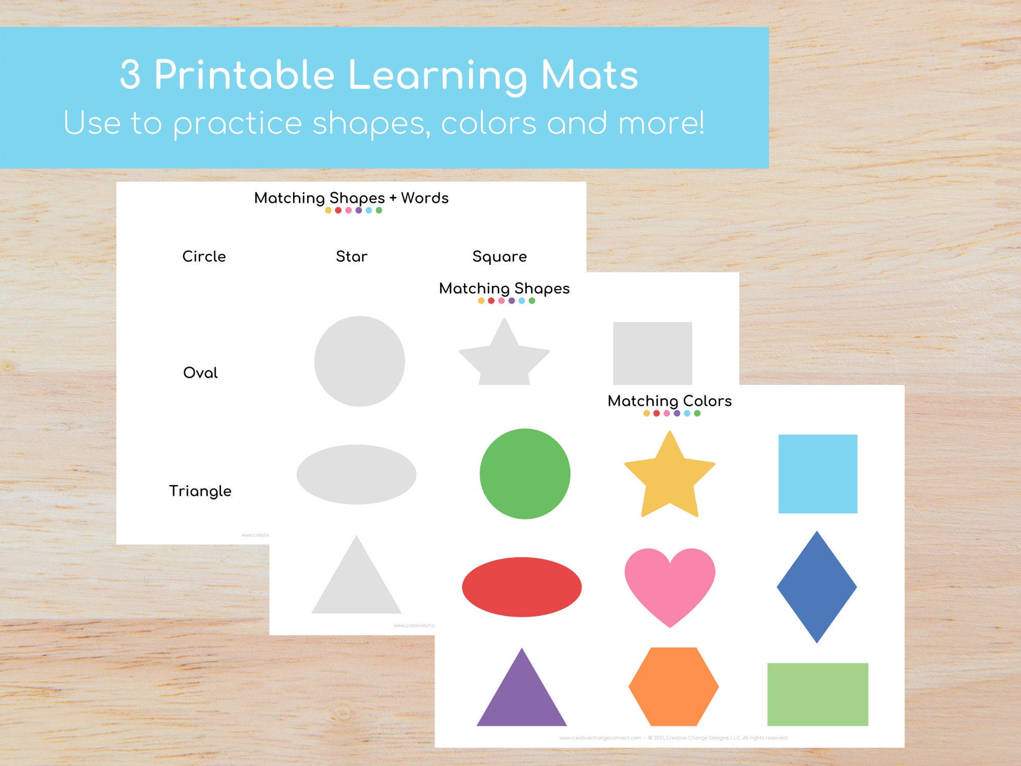 Shapes Busy Book Printable,quiet Book Pages,printable Busy Binder,busy ...