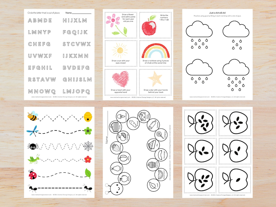 Printable Activities for Our Favorite Books, Printables for Kids ...