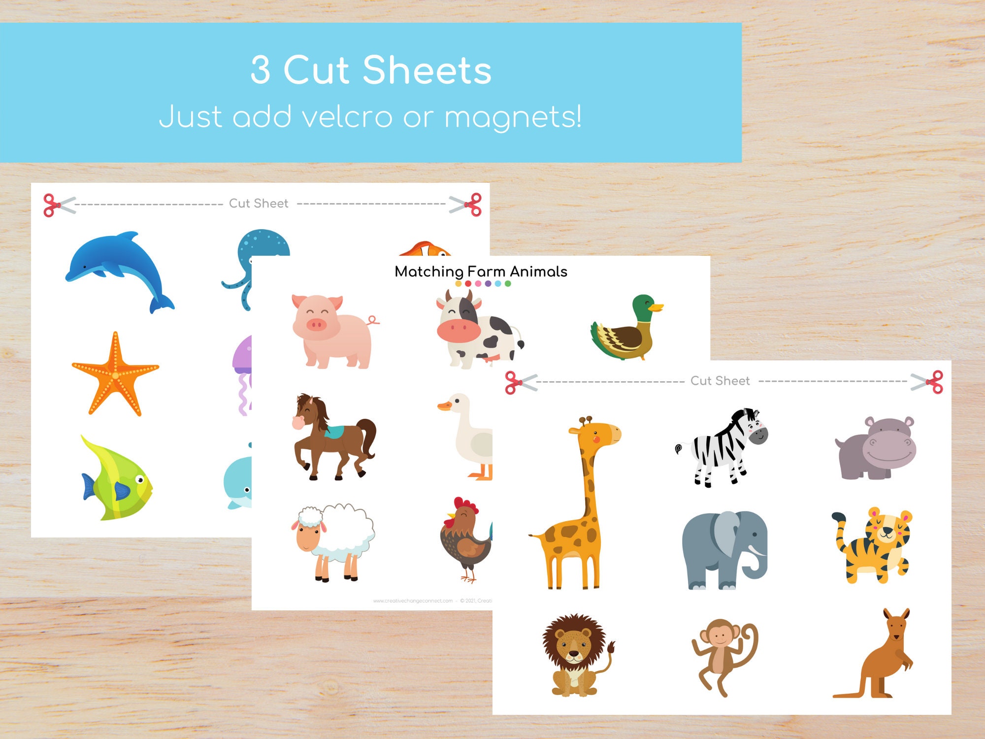 Animal Busy Book Download,quiet Book Pages,printable Busy Binder ...