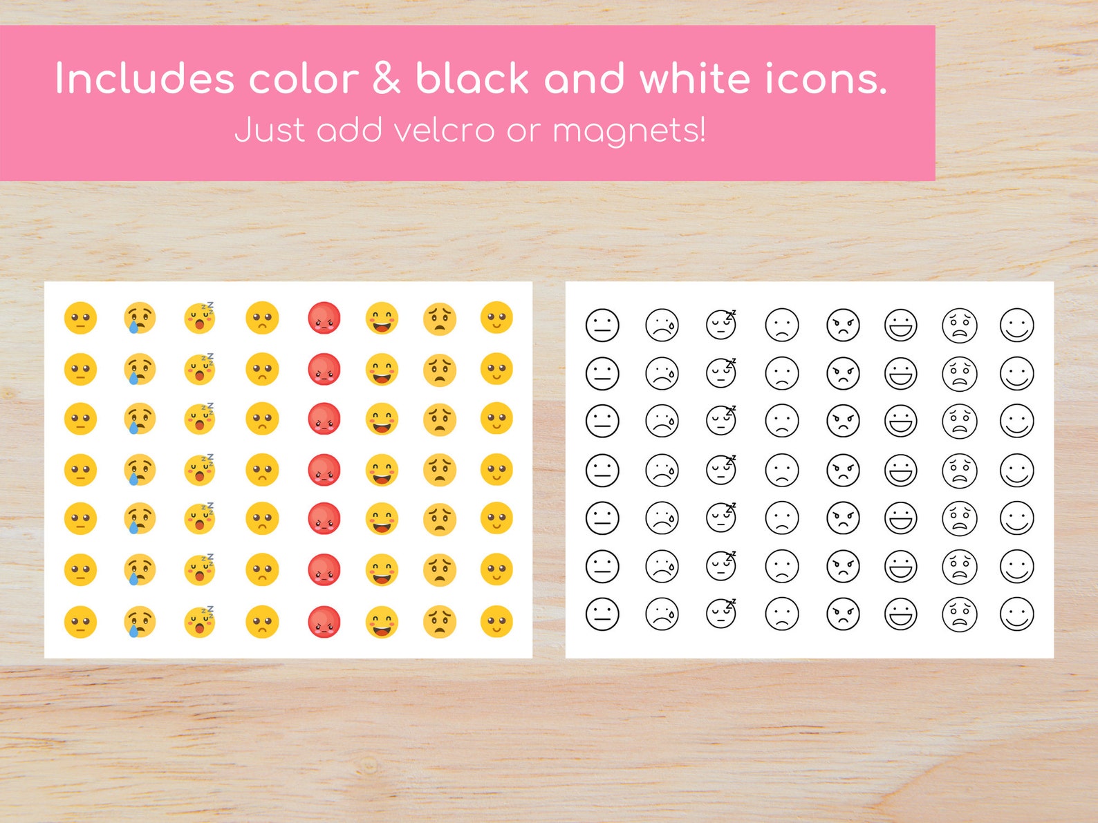 Kids Emotion Chart, Emotions Calendar for Kids, Emotions Tracker ...