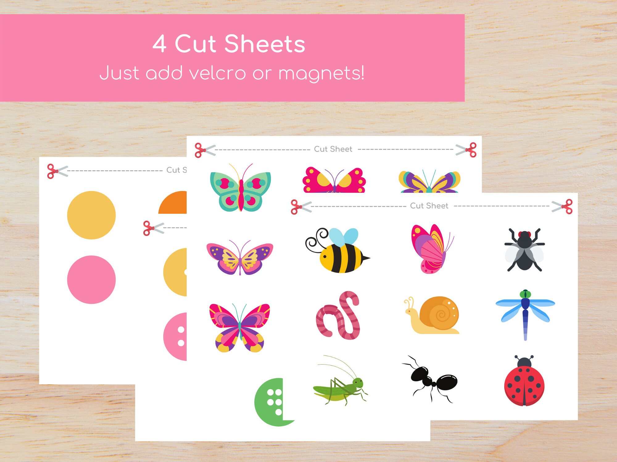 Bug Printable, Insect Printables, Quiet Book Pages,printable Busy ...
