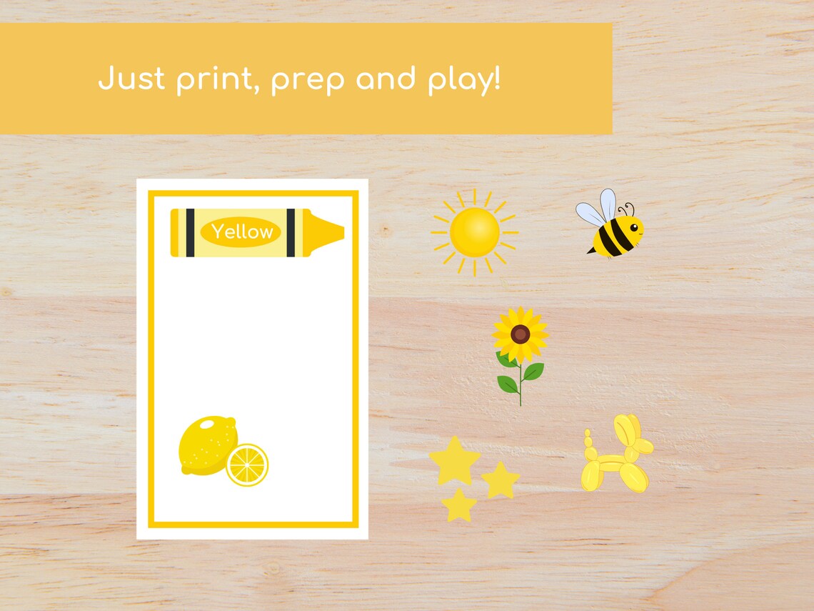 Color Flashcards, Printable Busy Binder Toddler,busy Books for Toddlers ...