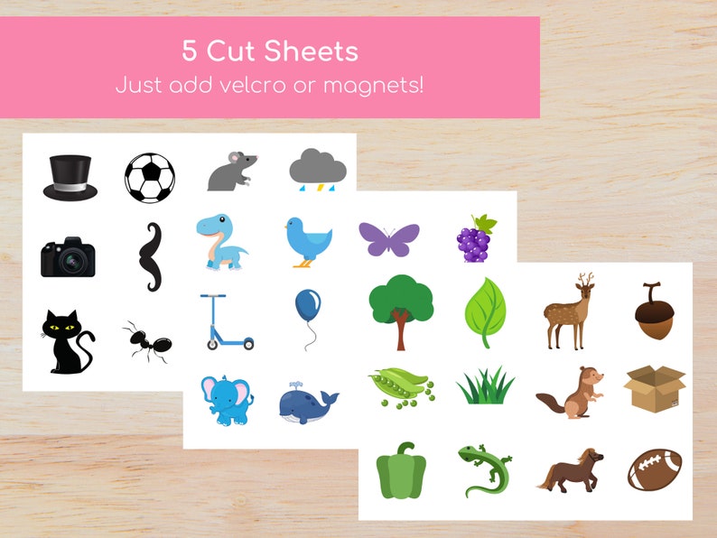 Color Flashcards, Printable Busy Binder Toddler,busy Books for Toddlers ...