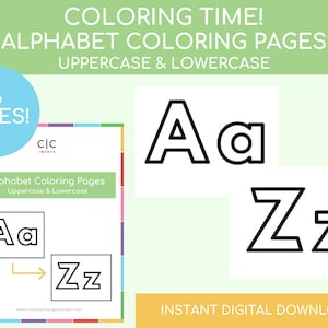 Alphabet Coloring Book, Alphabet Coloring Page Printable, Coloring ...