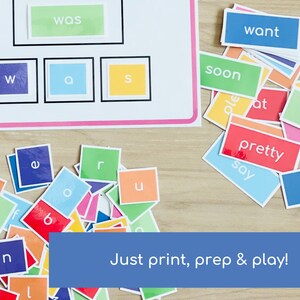 Zeno Sight Words Printable,sight Words for Preschool, Sight Words for ...