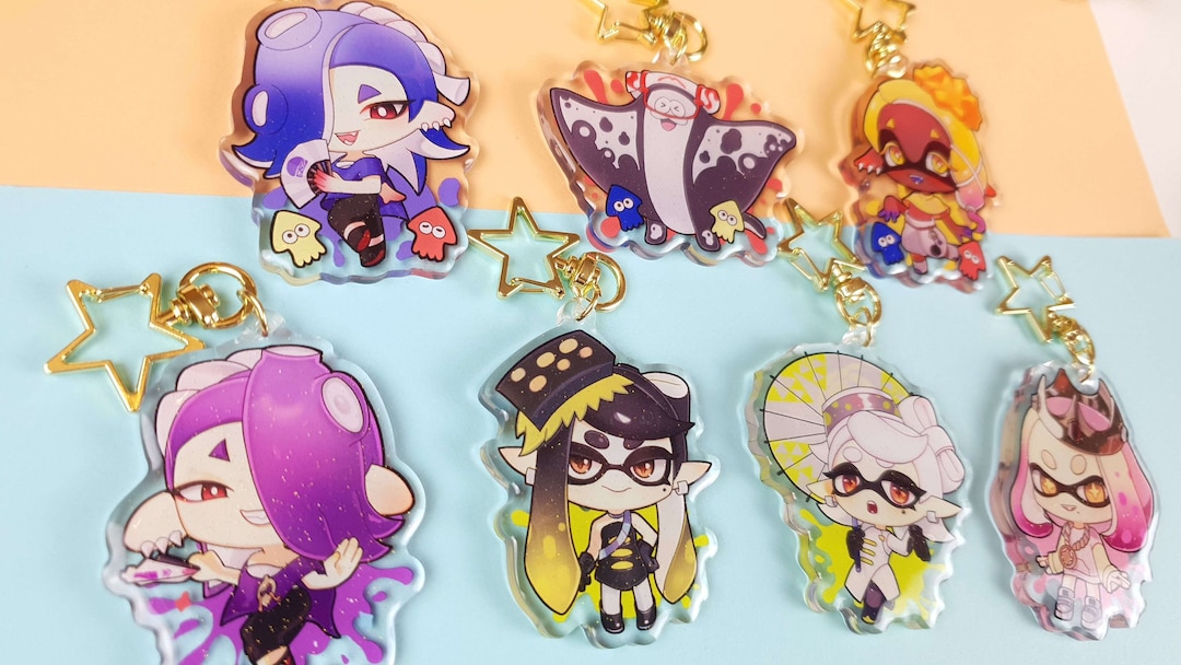 Splatoon 3 Shiver , Frye , Big Man , Marie , Callie , Pearl , Marina ...