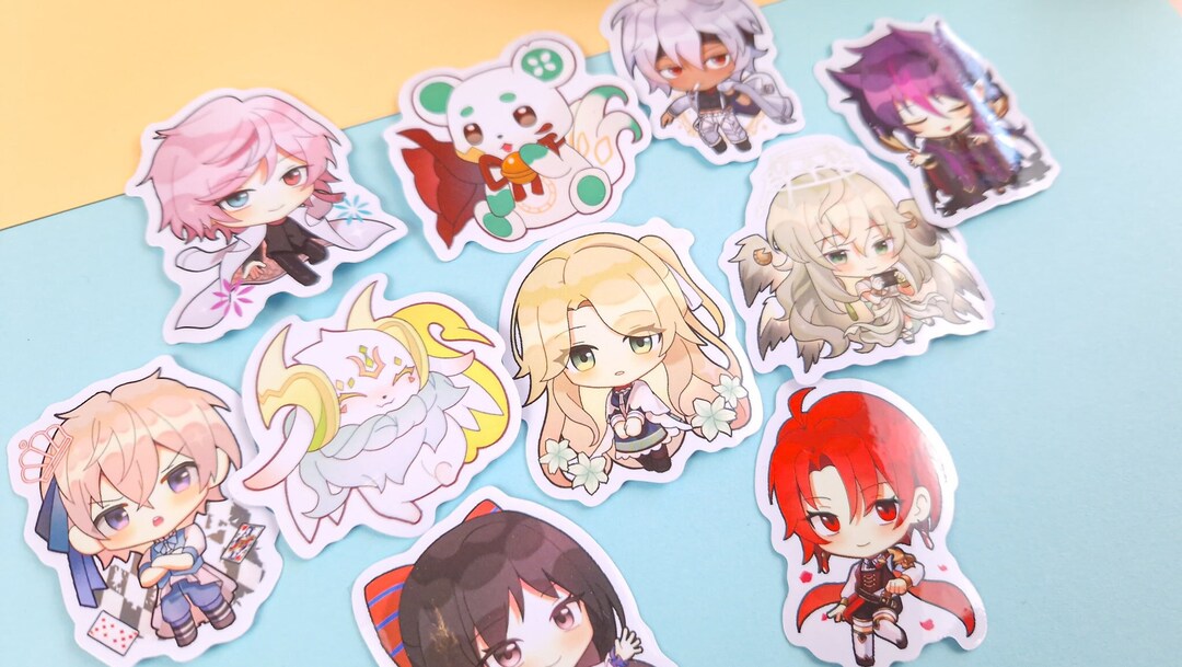 2 / 50.8mm Otome Game Vinyl Stickers Set A - Etsy
