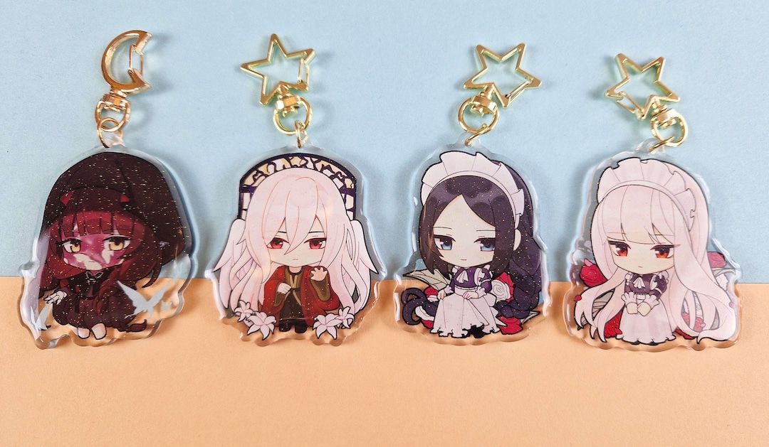 The House in Fata Morgana Merch Keychain Charms the Maid - Etsy