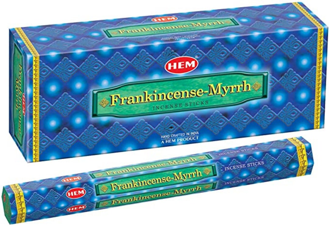 Frankincense- Myrrh Incense Sticks (20 Inscense Sticks per Single Box ...