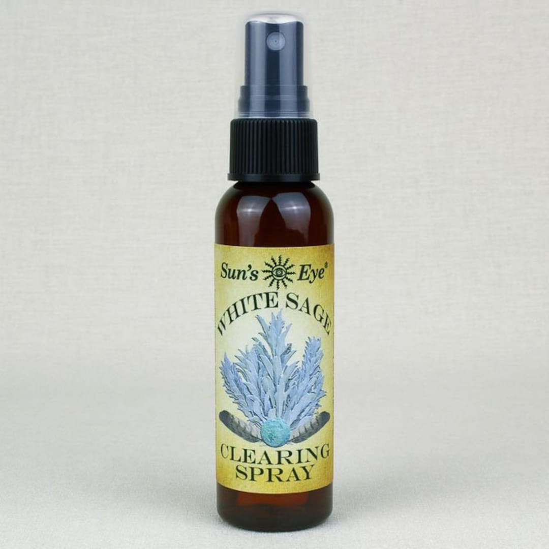 White Sage Clearing Spray Sage Protection Spray Energy Clearing Sage ...