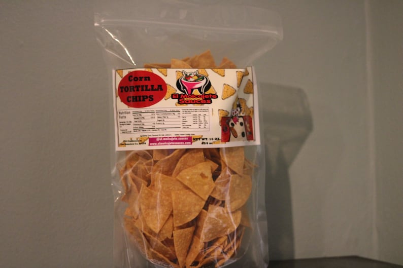 Yellow Tortilla Chips - Etsy