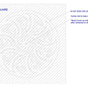 Digital Download | Spin | Disc Golf Dye Stencil | Svg, Jpeg, Png, Pdf ...