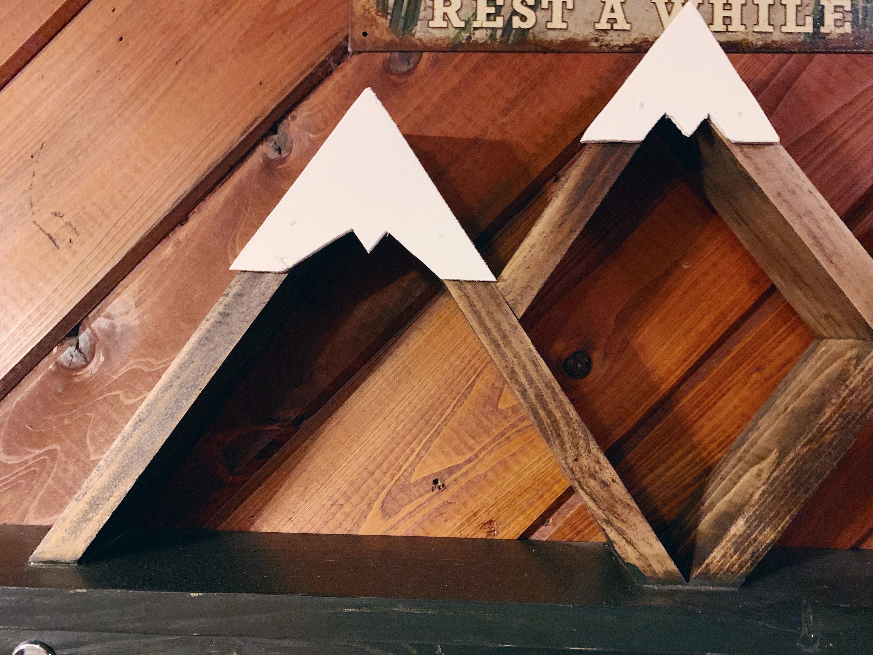 Mountain Coat Rack, Mountain Themed Decor, Coat Rack, Rustic Home Decor ...