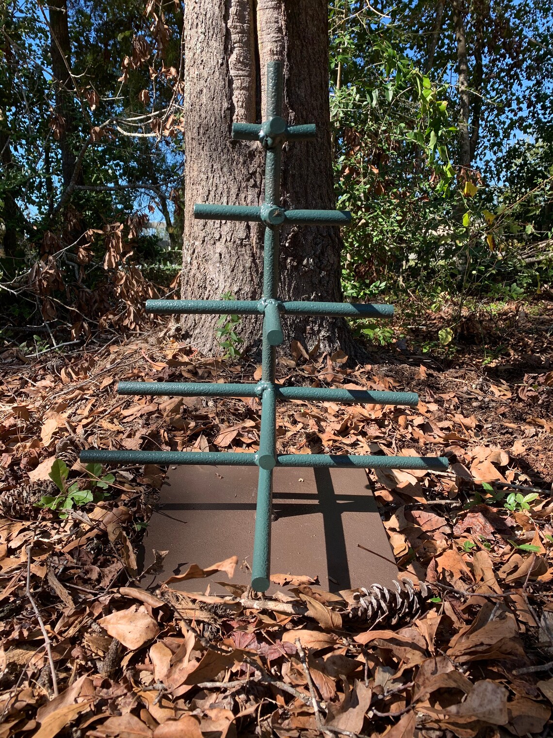 Metal Christmas Tree Industrial Steel Christmas Decor - Etsy