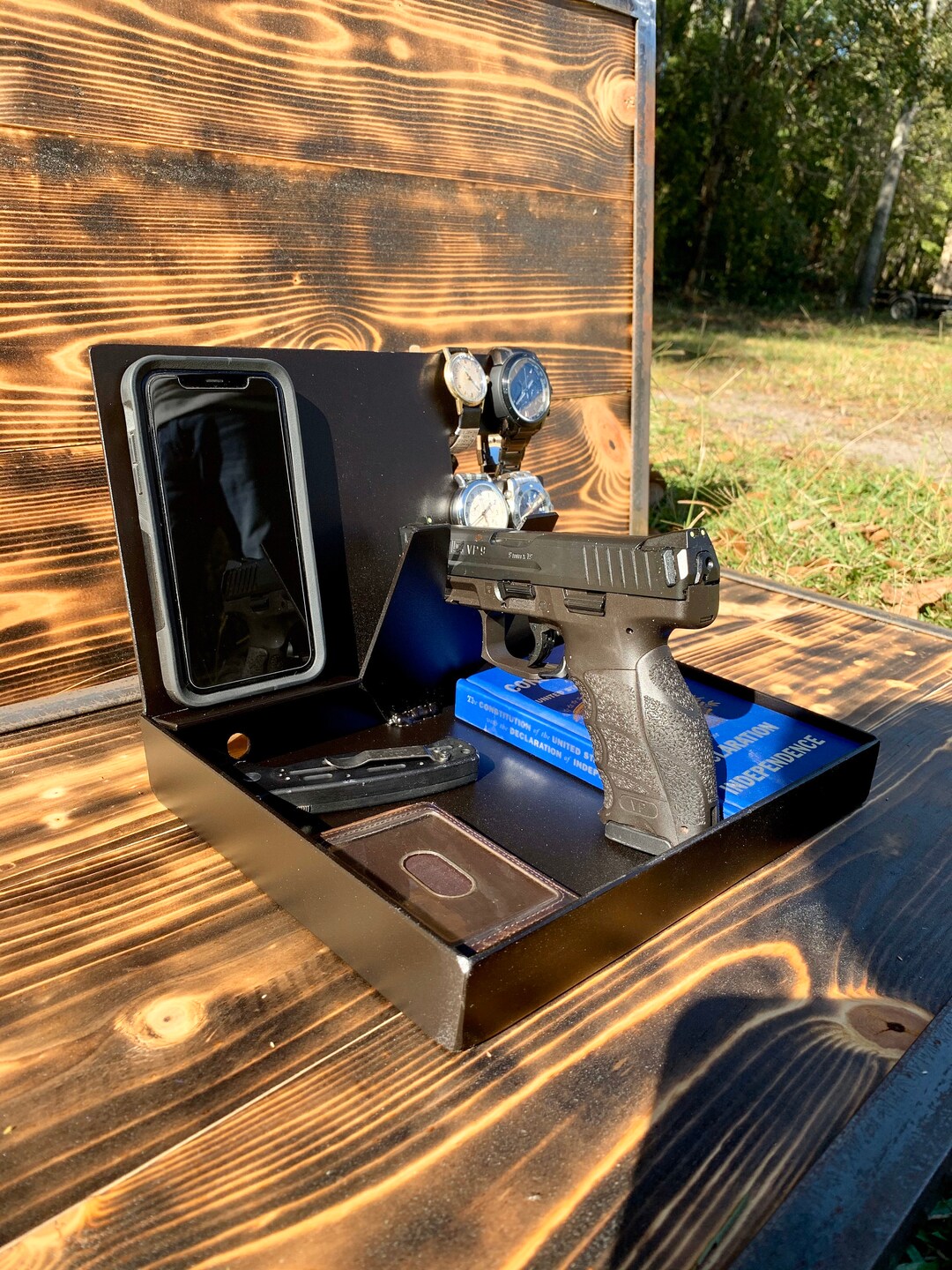 Everyday Carry Organizer, Men Organizer, Men Desk Organizer, Gun ...