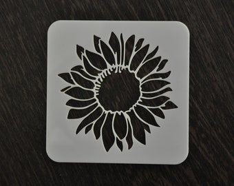 Large flower stencil | Etsy