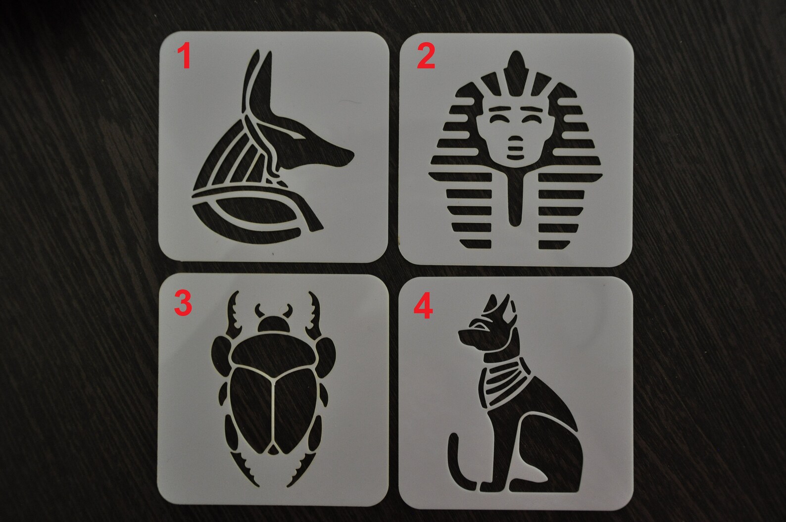 Egyptian Symbols Stencil Scarab Stencil Eye of Ra Stencil - Etsy