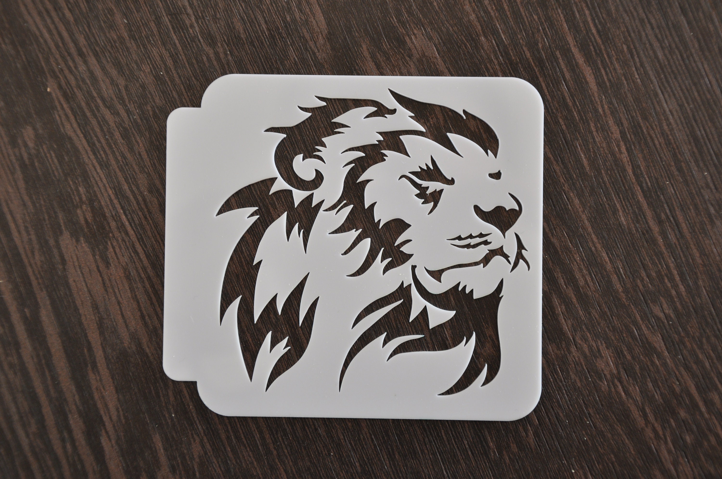 Lion Stencil Custom Stencil Any Font Any Design Any Size - Etsy