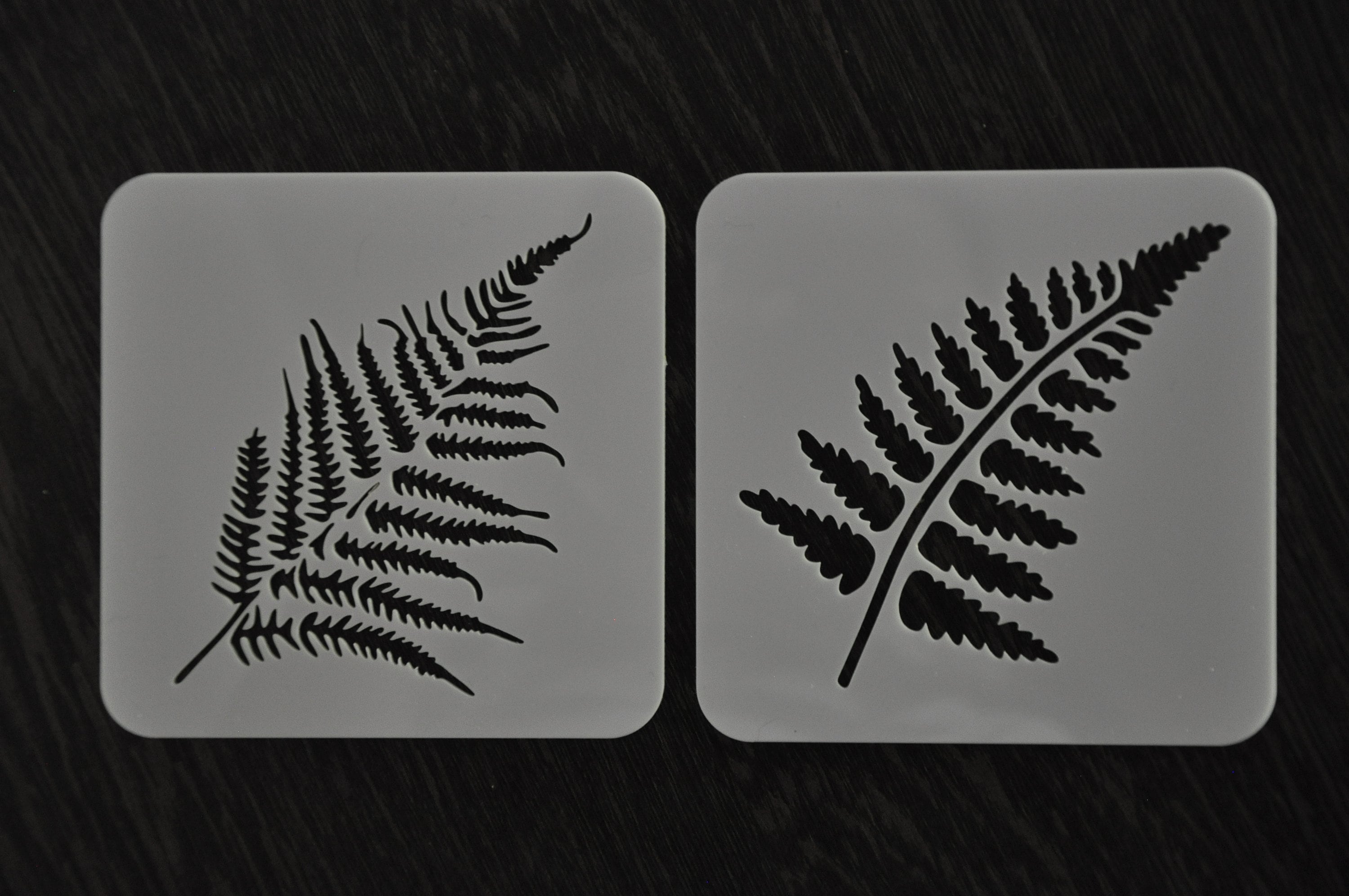 Fern Leaf Stencil Custom Stencil Leaf Stencil Stencils - Etsy