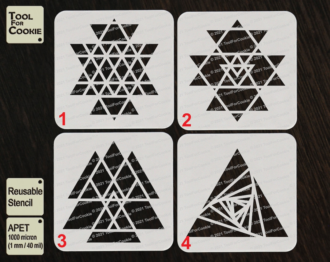 Sacred Geometry Stencil - Etsy