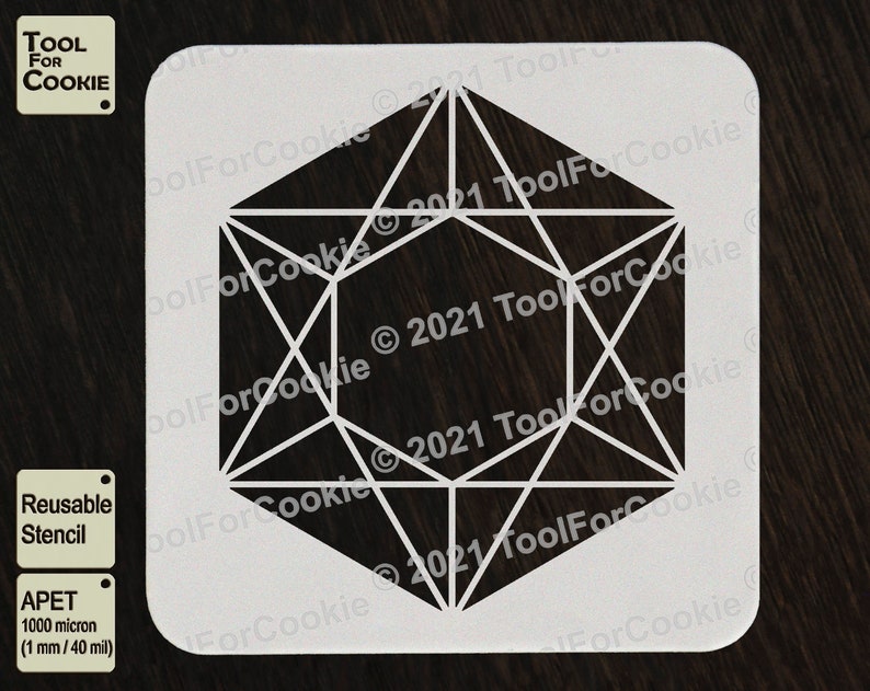 Sacred Geometry Stencil - Etsy