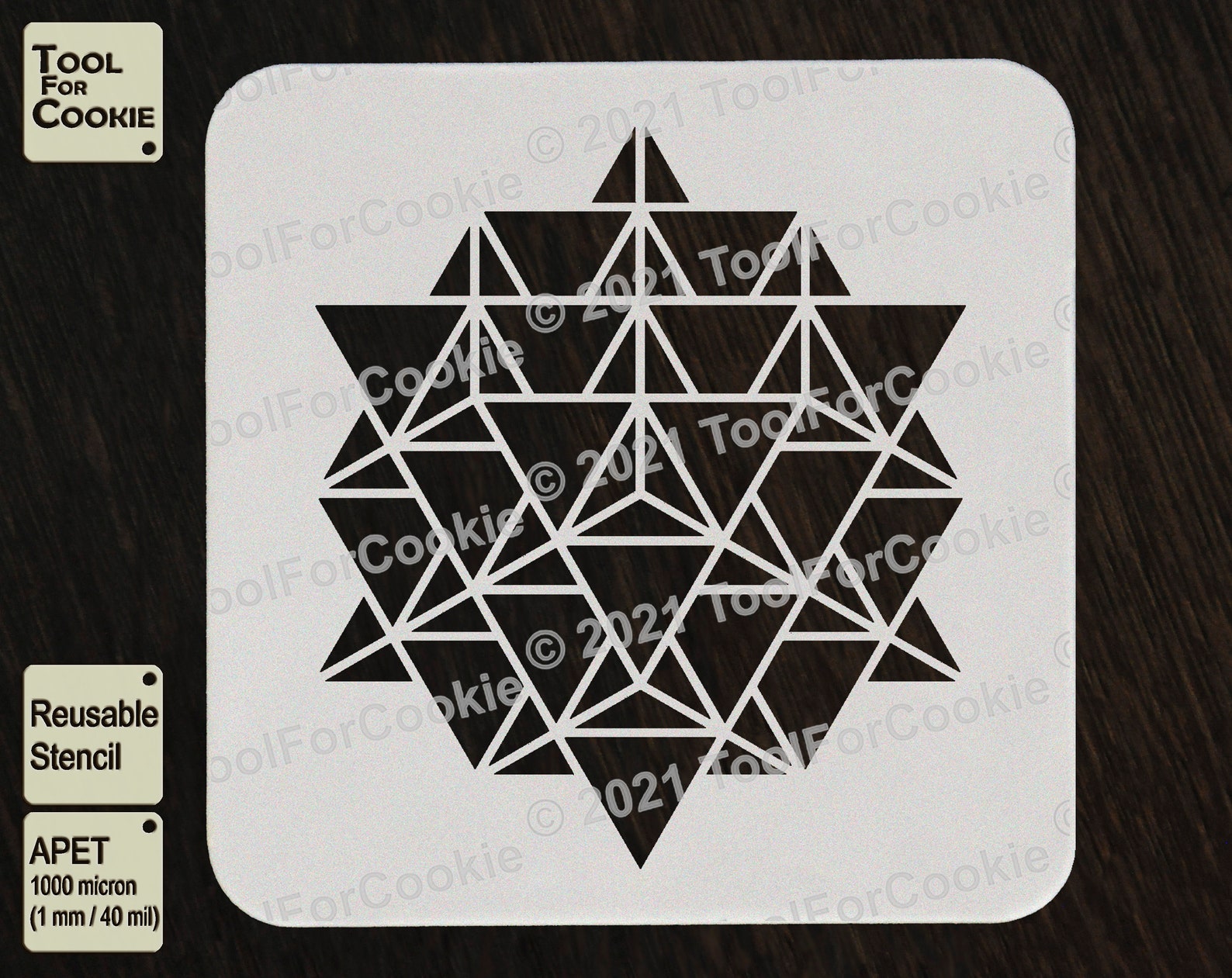 Sacred Geometry Stencil - Etsy