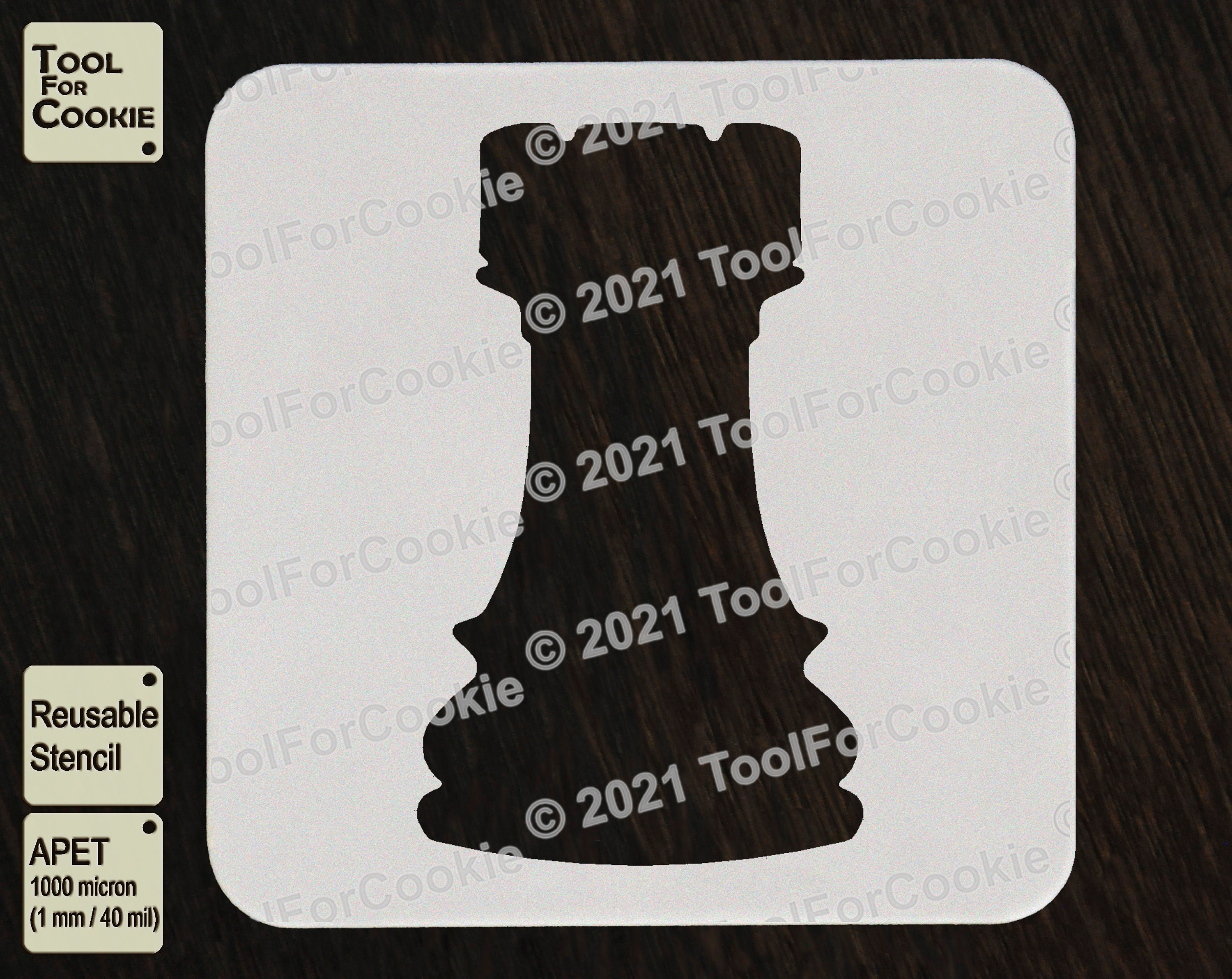 Chess Stencil Chess Pieces Stencil - Etsy