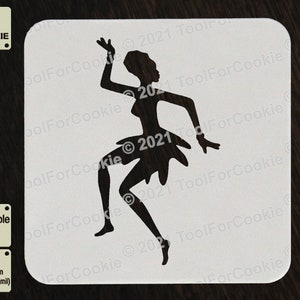 African Tribal Dancer Stencil, African Motives Art - Etsy