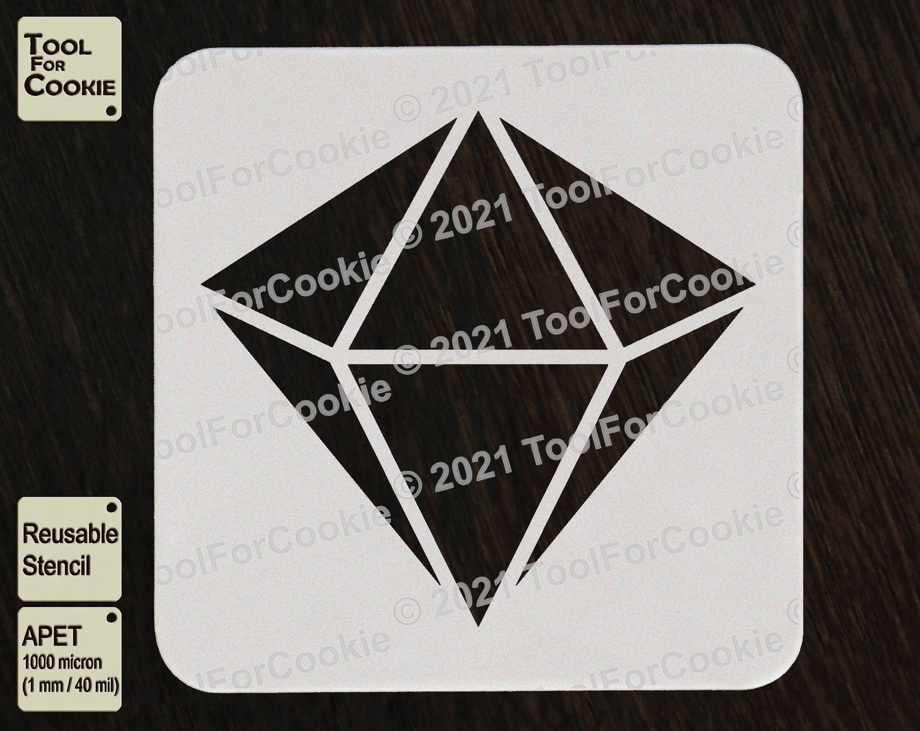 Diamond Stencil - Etsy