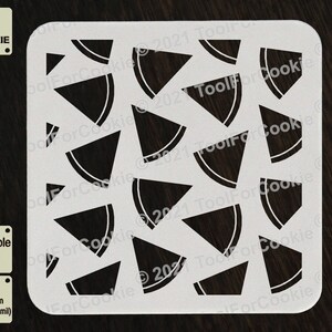 Watermelon Stencil - Etsy