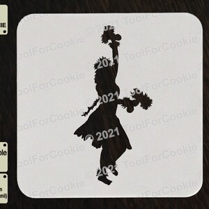 Hawaiian Hula Girl Stencil, Custom Stencil, Any Font, Any Design, Any ...