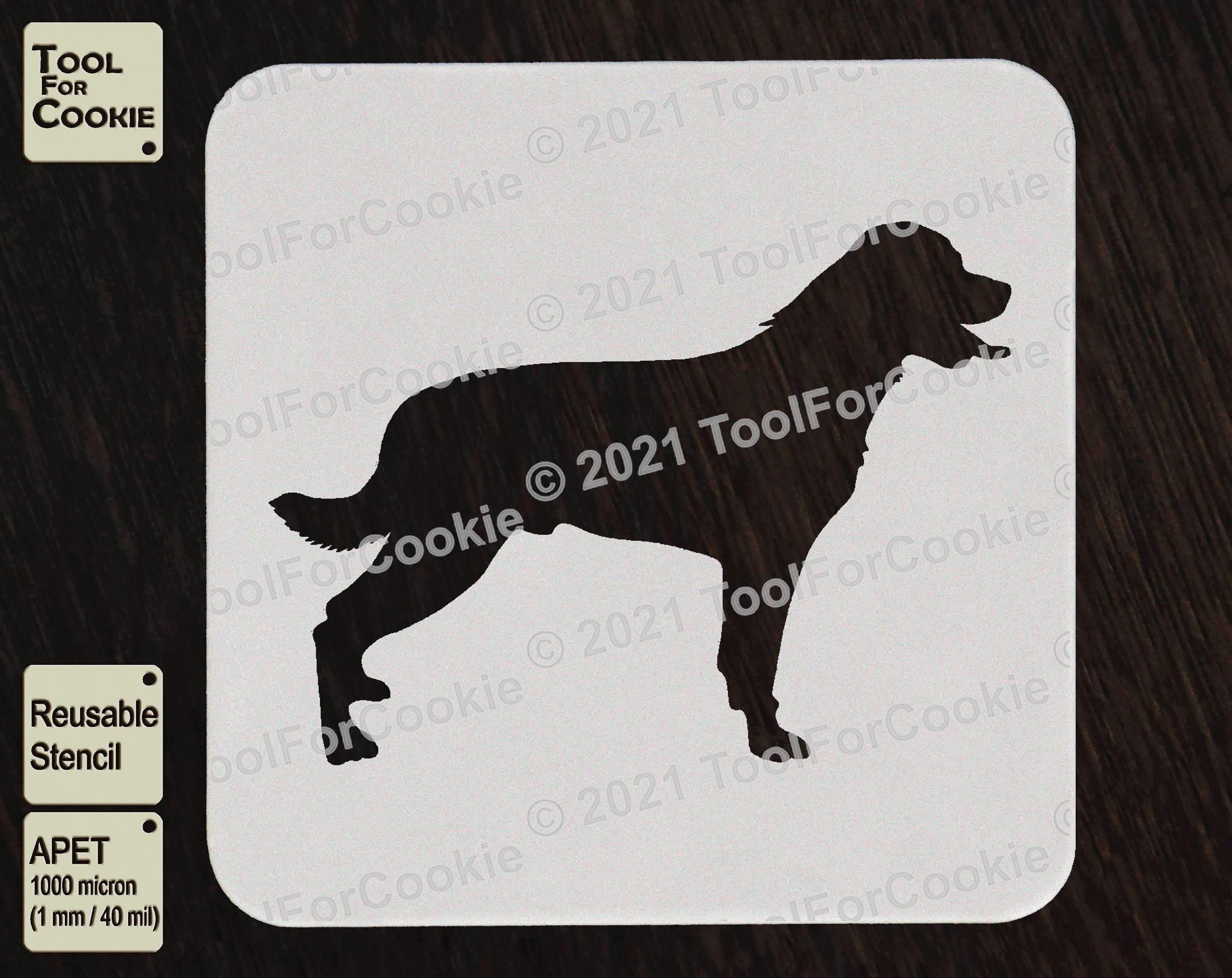 Rottweiler Dog Stencil - Etsy