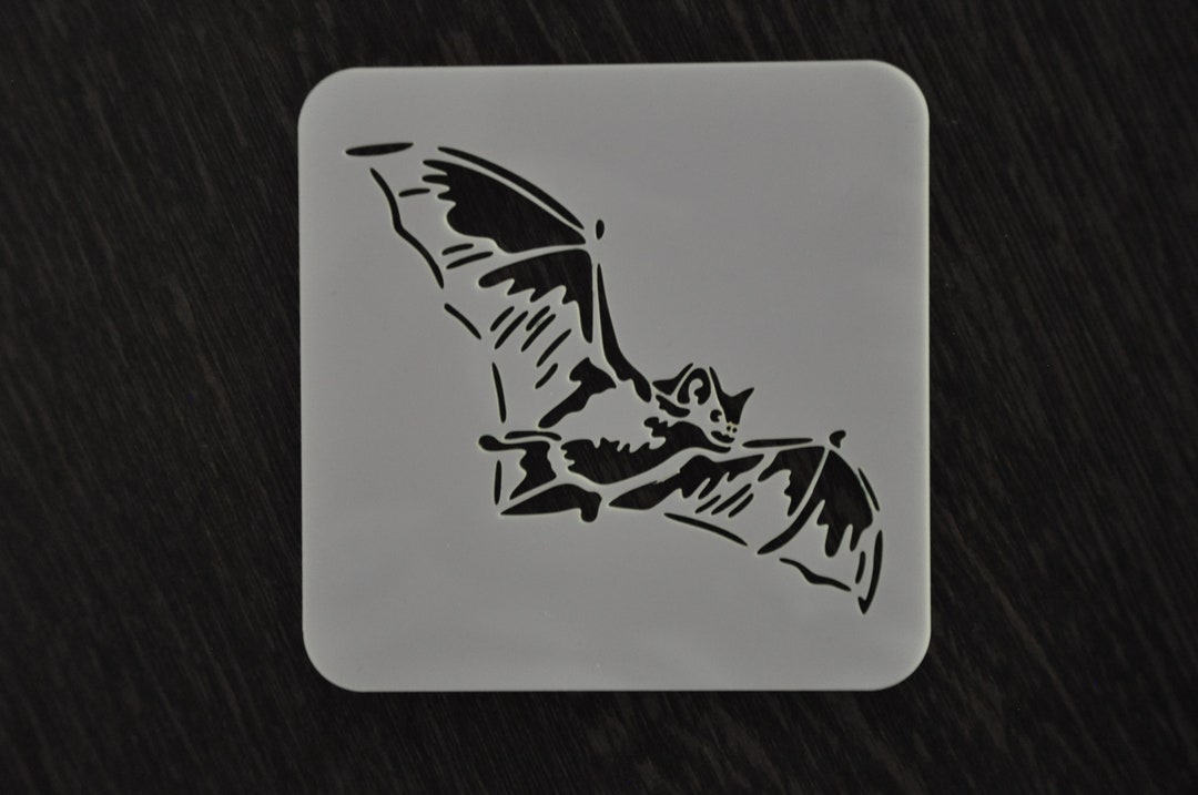 Bat Stencil, Custom Stencil, Any Font, Any Design, Any Size, Stencils ...