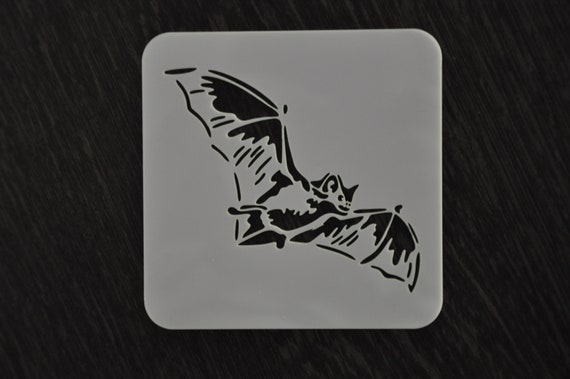 Bat Stencil Custom Stencil Any Font Any Design Any Size | Etsy