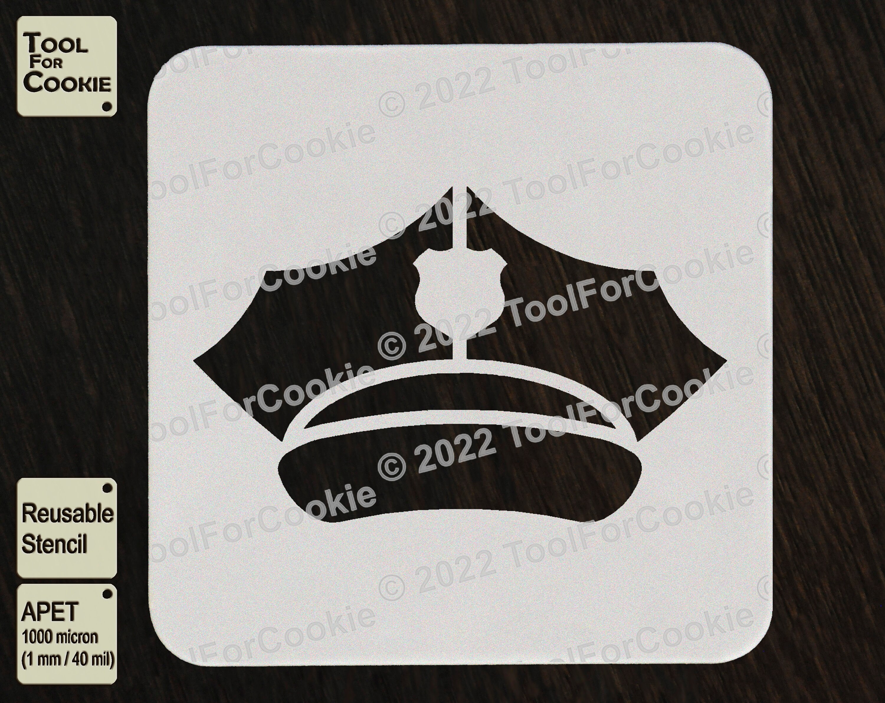 Police Symbol Stencil - Etsy