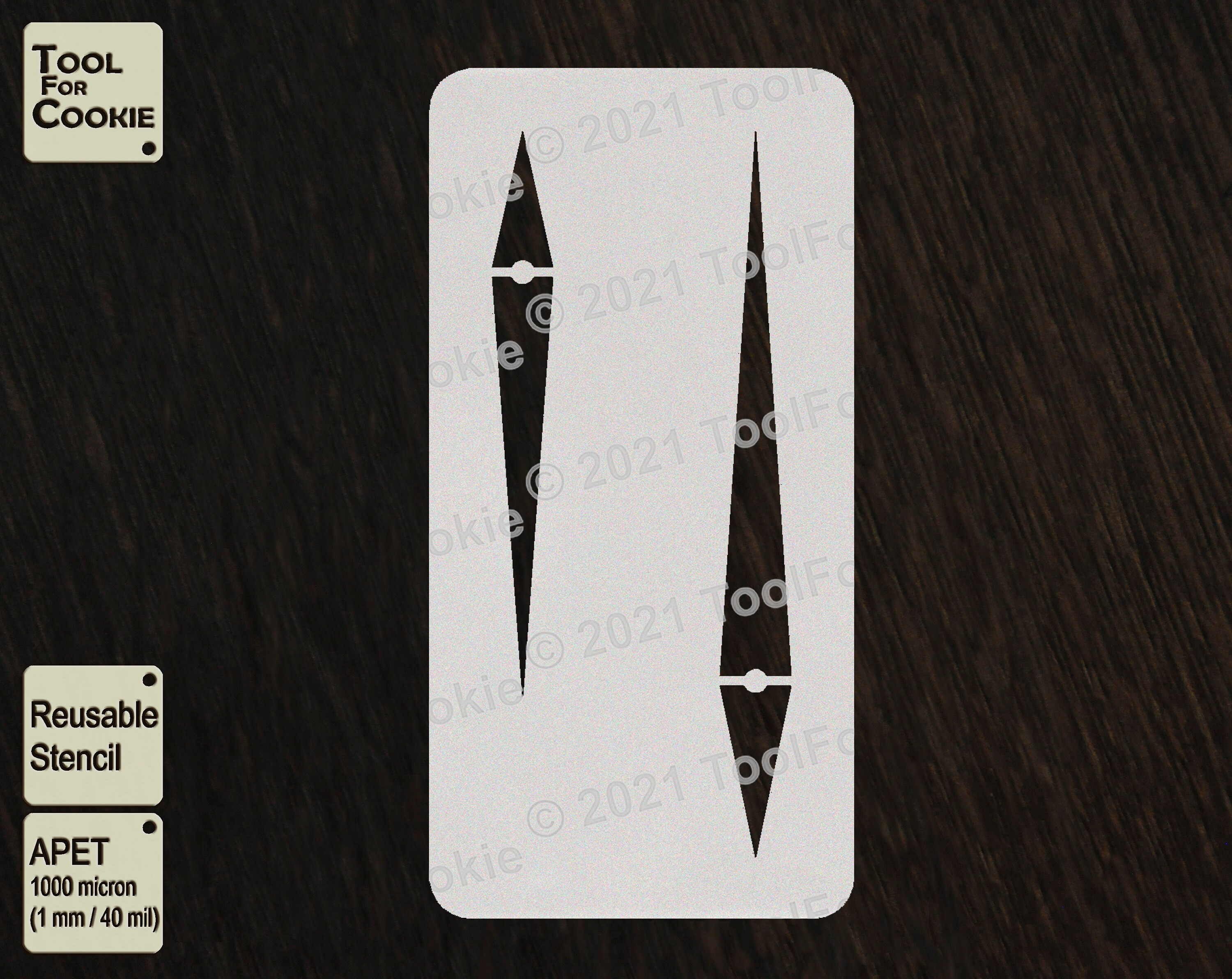 Clock Hands Stencil - Etsy