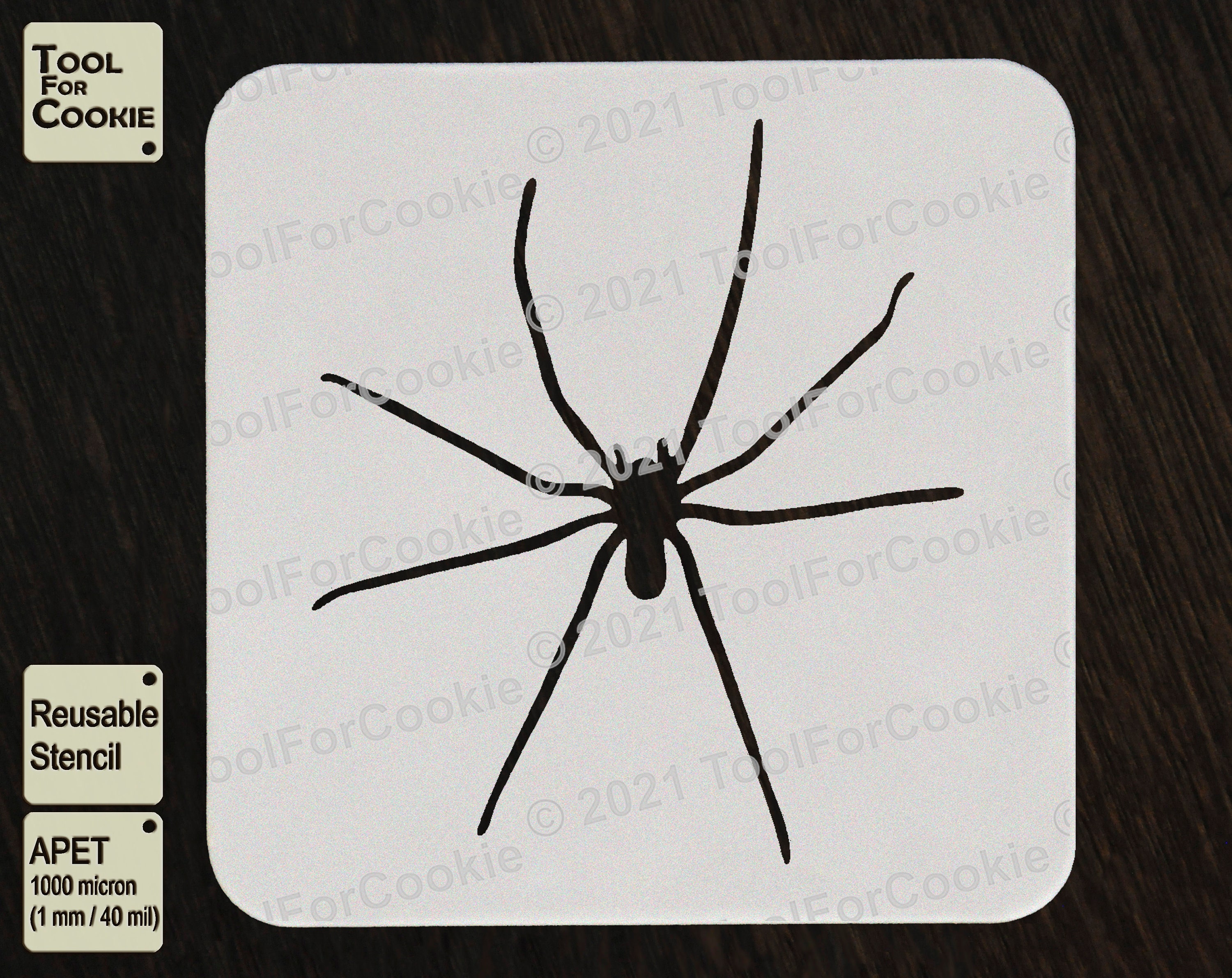 Spider Stencil Custom Stencil Any Font Any Design Any - Etsy