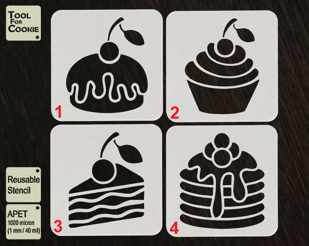 Cakes Stencil, Pie Stencil - Etsy
