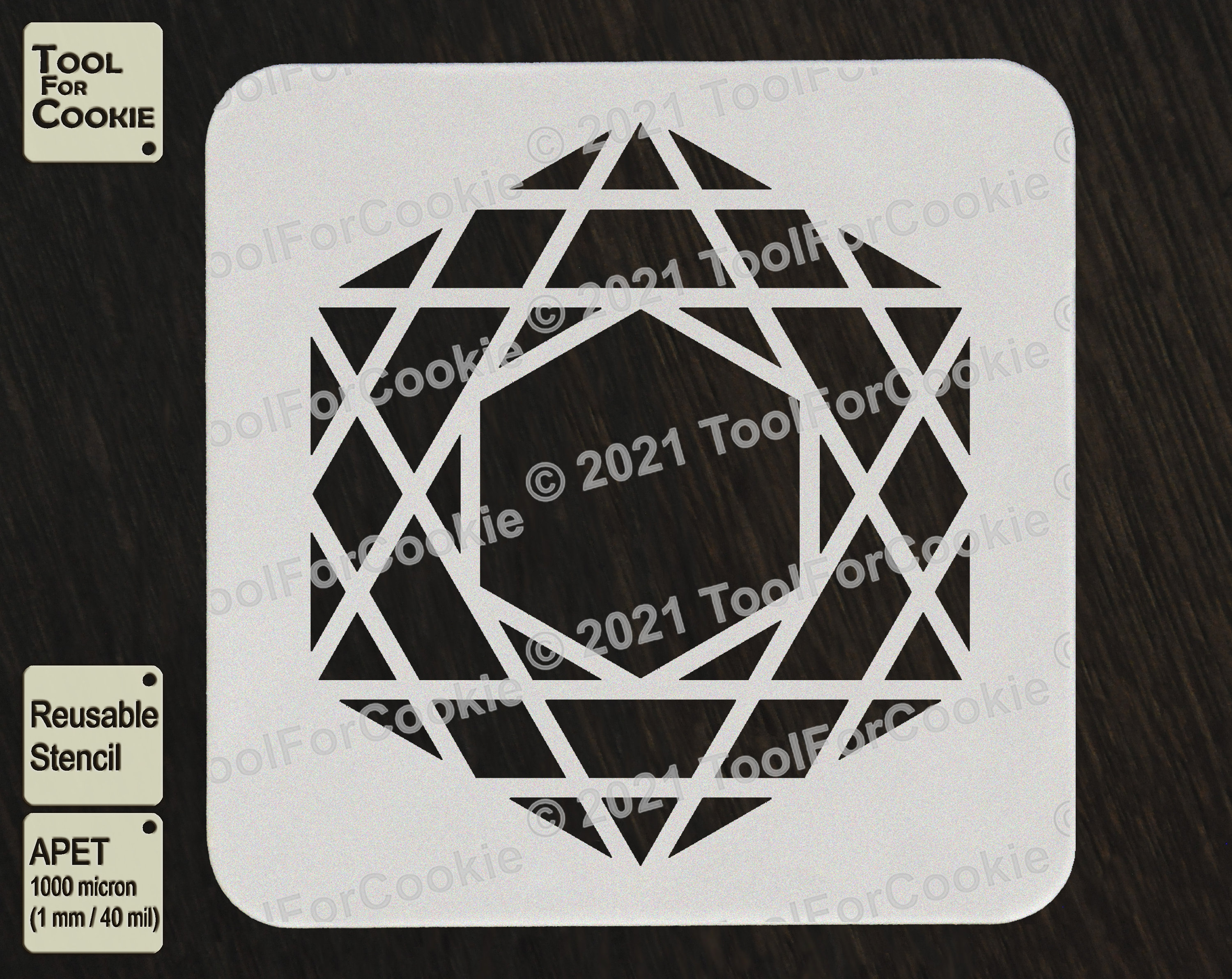 Sacred Geometry Stencil | Etsy